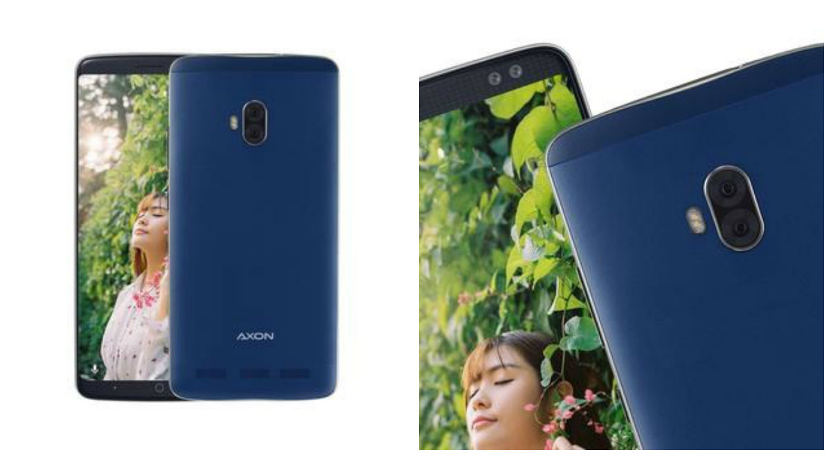 ZTE Axon 9: Snapdragon 845, cảm biến vân tay dưới màn hình, không còn loa kép ở mặt trước?