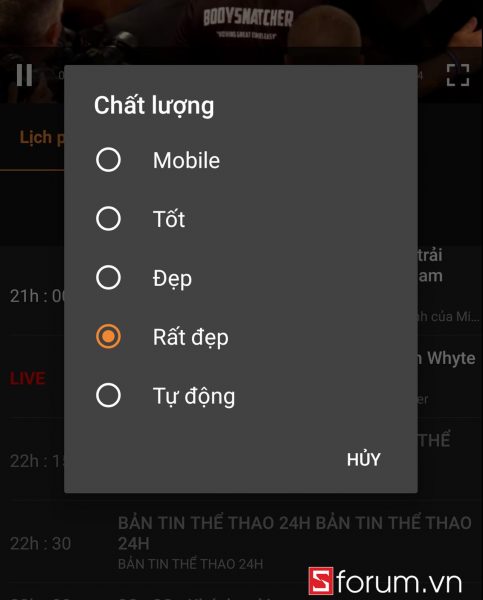 2 ứng dụng xem kênh VTC3 ổn định cổ vũ cho U23 Việt Nam