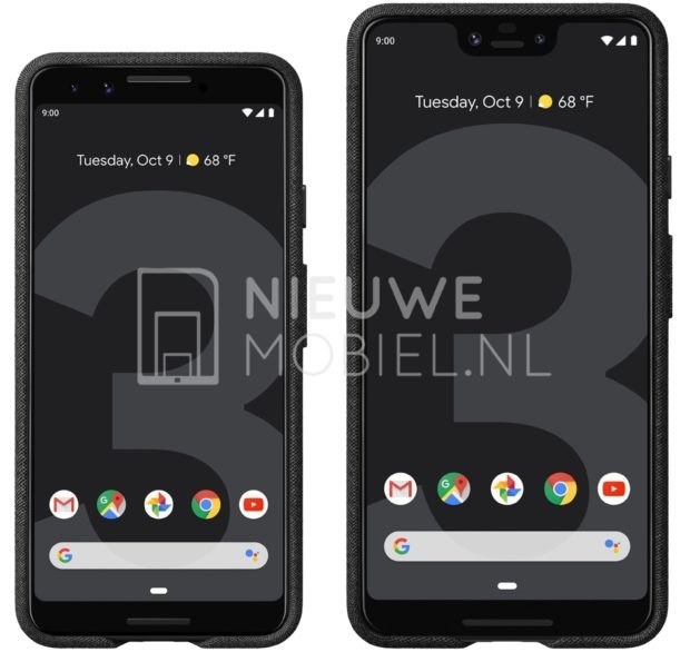 Google Pixel 3 và Pixel 3 XL lộ ảnh render báo chí chính thức trước ...