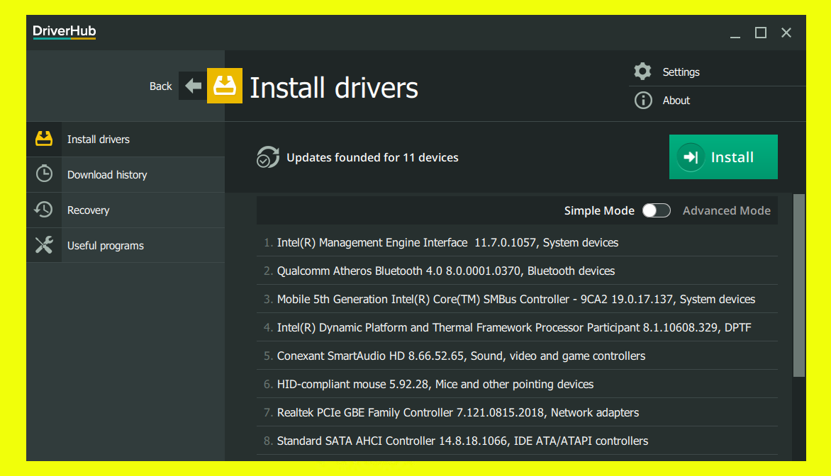 DriverHub - Giải pháp phần mềm cho mọi vấn đề Driver