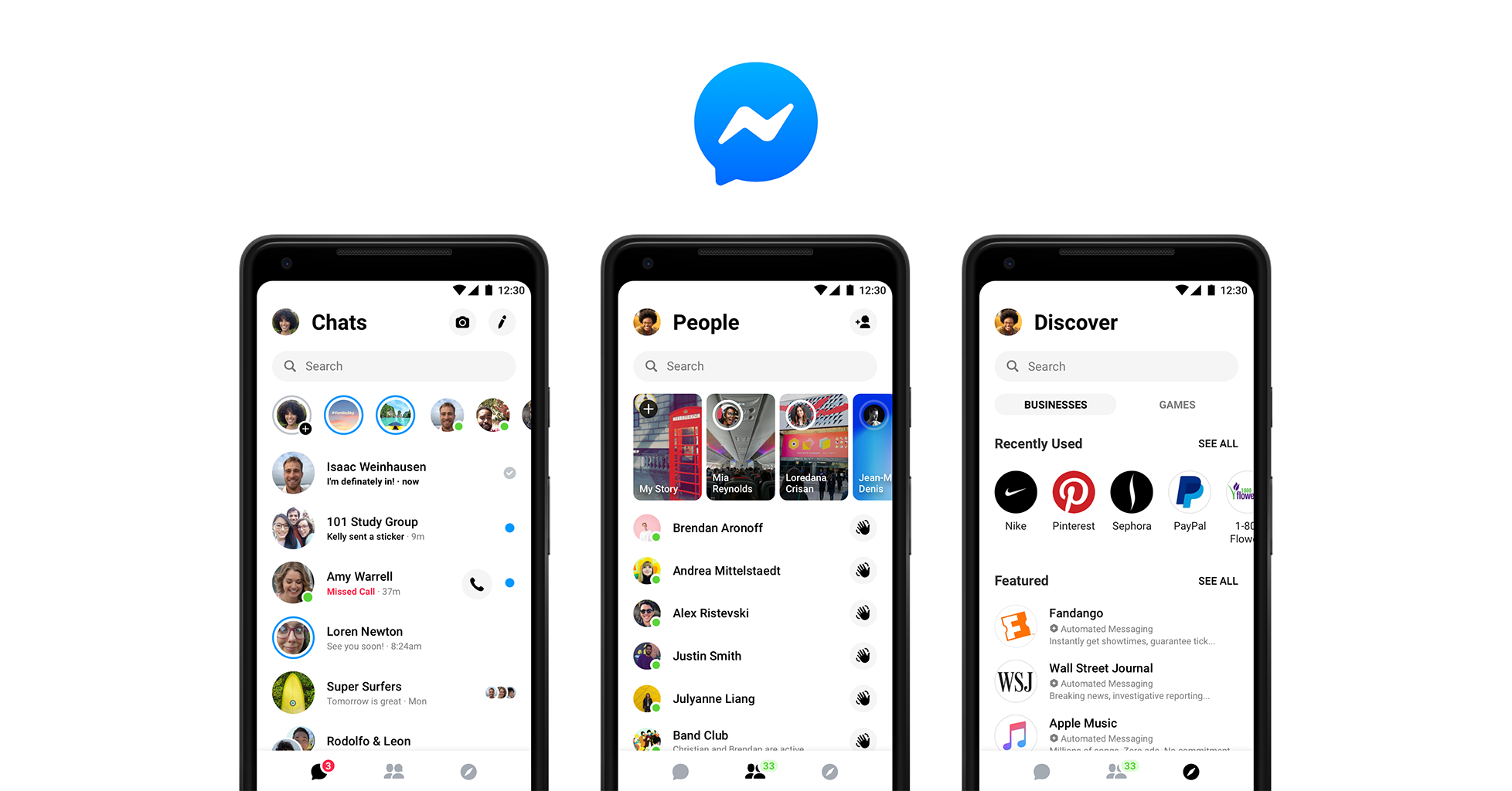 Facebook cập nhật giao diện Messenger mới 2020 tối ưu hơn