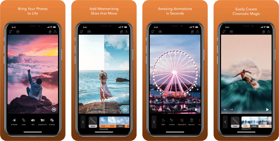 Pixaloop - App chỉnh mây trôi, thác chảy cực độc và đỉnh