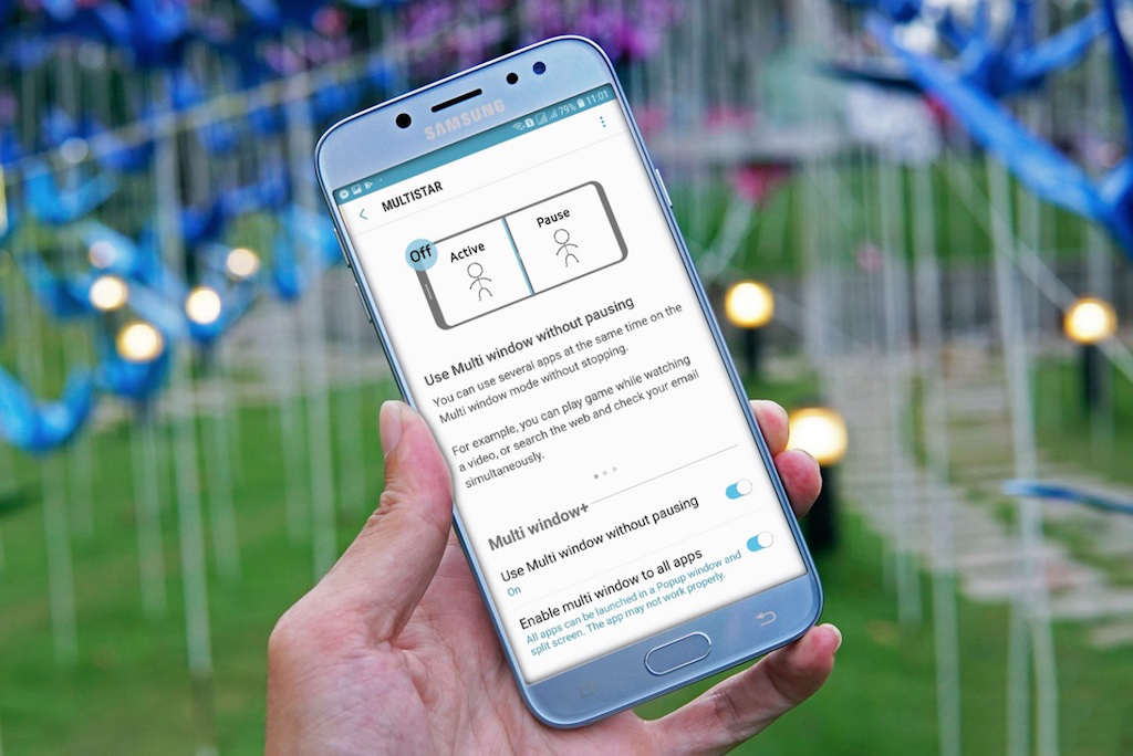 MultiStar - Ứng dụng chia đôi màn hình chơi game cho Samsung