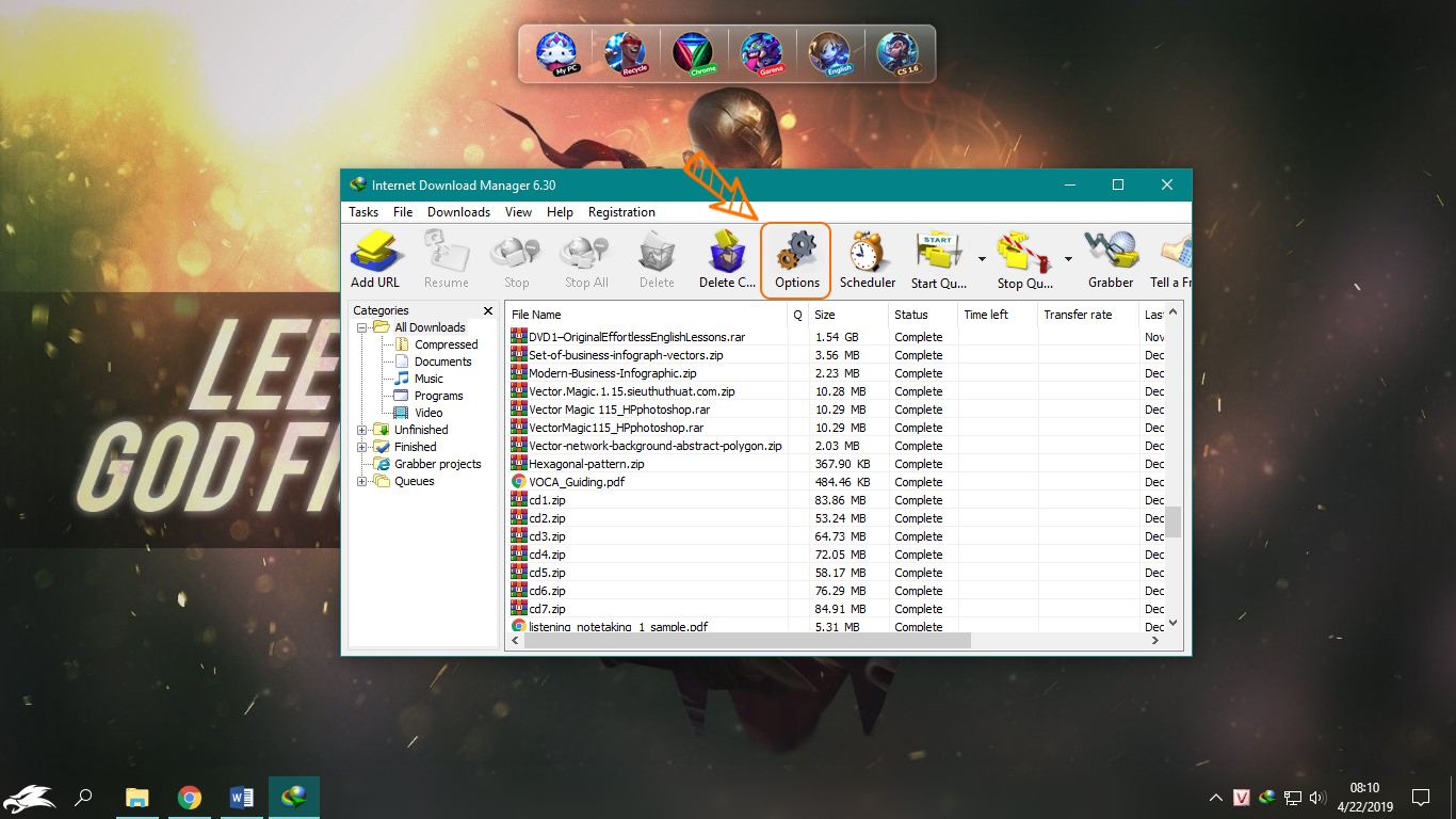 Mẹo tăng tốc độ tải trên IDM (Internet Download Manager)
