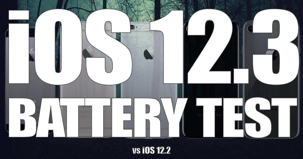 So sánh thời lượng pin iPhone trên iOS 12.3 và iOS 12.2, sau khi nâng cấp pin có bị hao?