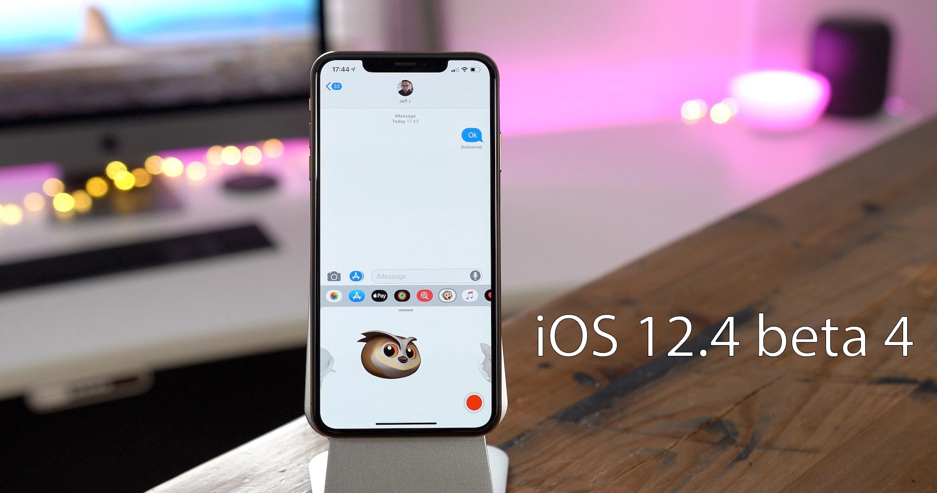 Apple chính thức phát hành iOS 12.4 beta 4, tiếp tục sửa lỗi và cải thiện hiệu năng