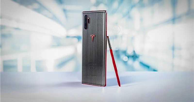 Lộ diện phiên bản giới hạn Galaxy Note 10 Tesla Edition với thiết kế ...