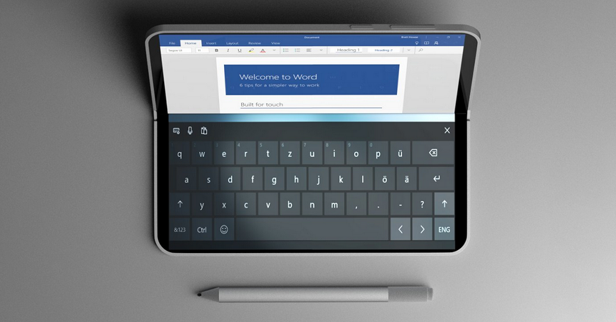 Microsoft sẽ ra mắt Surface có màn hình gập vào năm 2020, chạy được cả ...