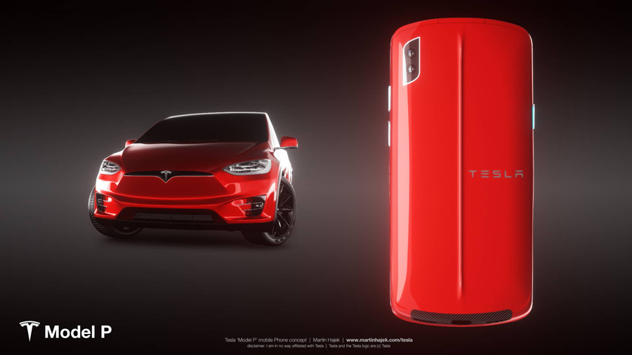 Chiêm ngưỡng concept Tesla smartphone: Đẹp tới không tưởng