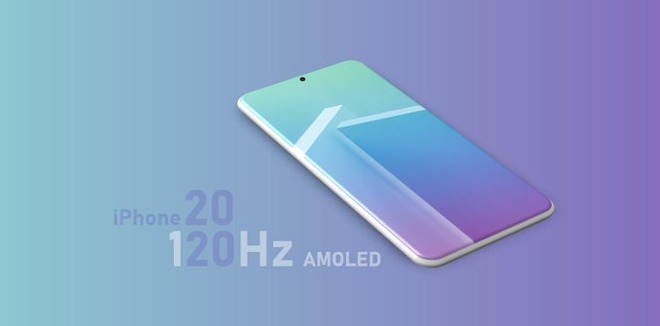 iPhone 2020 sẽ được trang bị màn hình OLED với tần số quét 120Hz