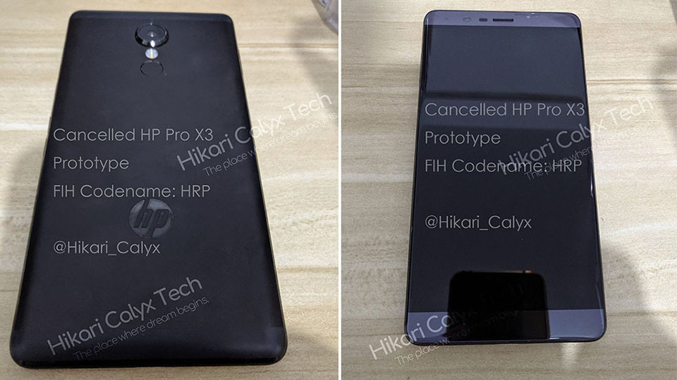 Đây là HP Elite Pro X3, chiếc smartphone chạy Windows 10 Mobile