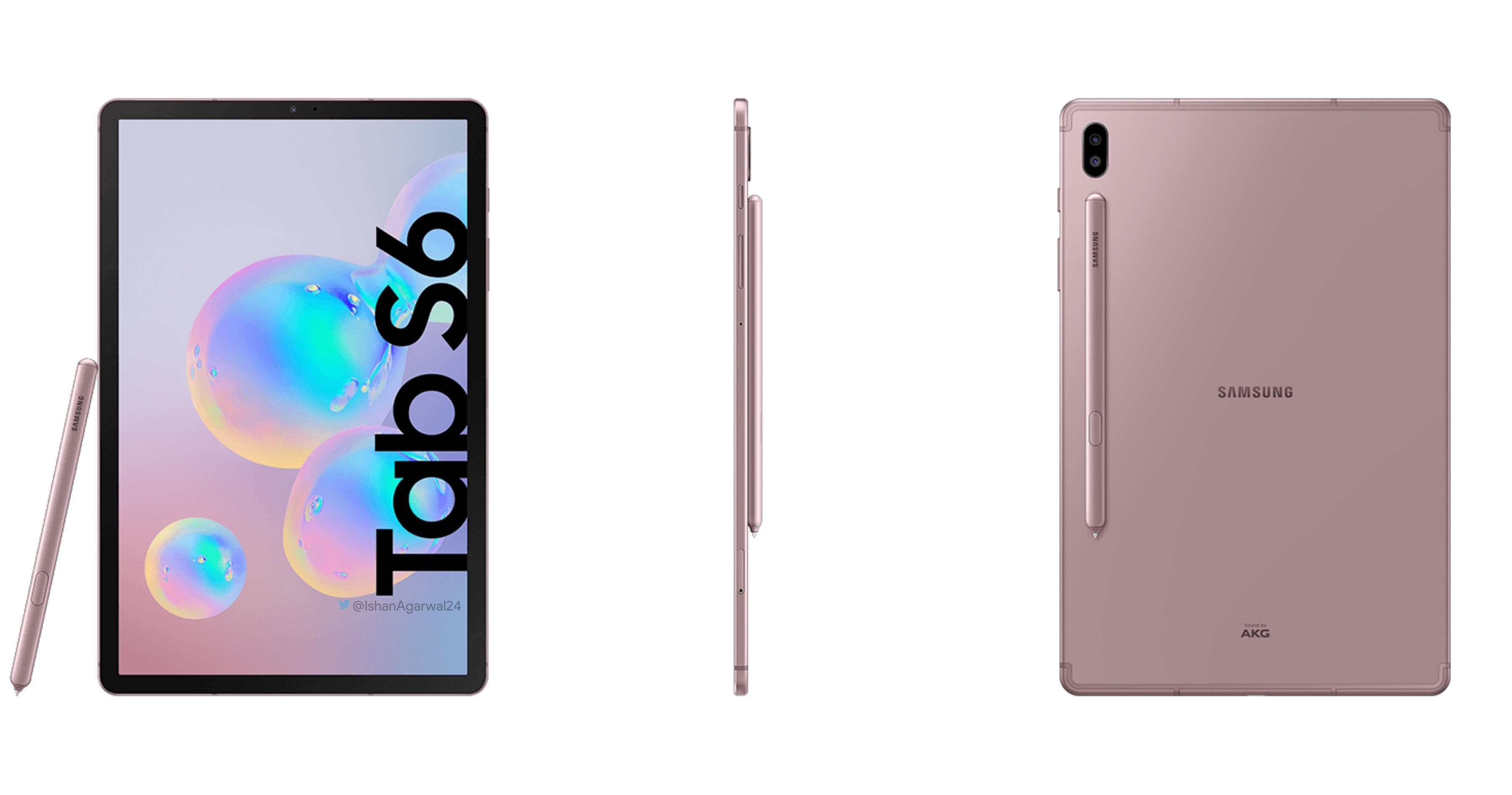 Tablet cao cấp Galaxy Tab S6 lộ tất tần tật thông số cấu hình trước ...