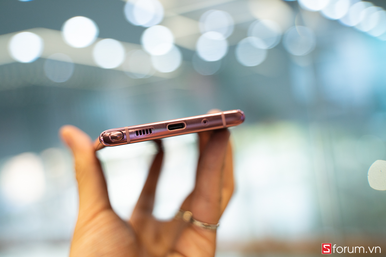 Cận cảnh Galaxy Note 10 phiên bản "màu hường" Aura Pink dành riêng cho ...