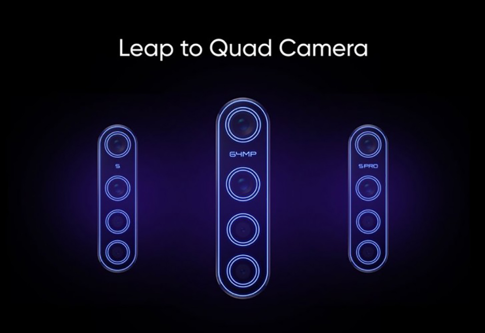 Realme sẽ ra mắt ba smartphone có 4 camera sau vào cuối tháng 10 tới