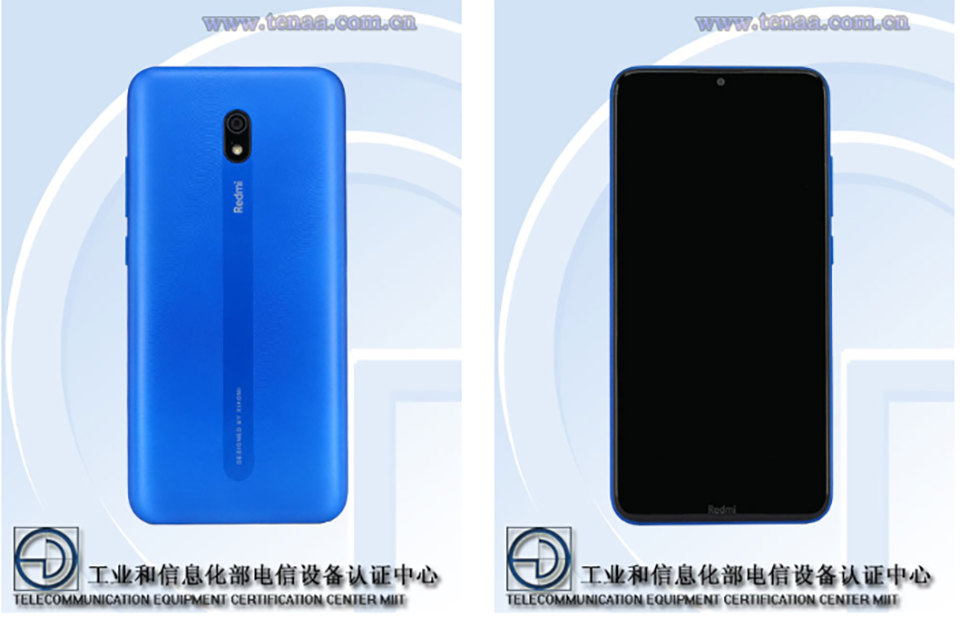 Smartphone giá rẻ Redmi 8A vừa được TENAA phê duyệt, xác nhận có màn ...