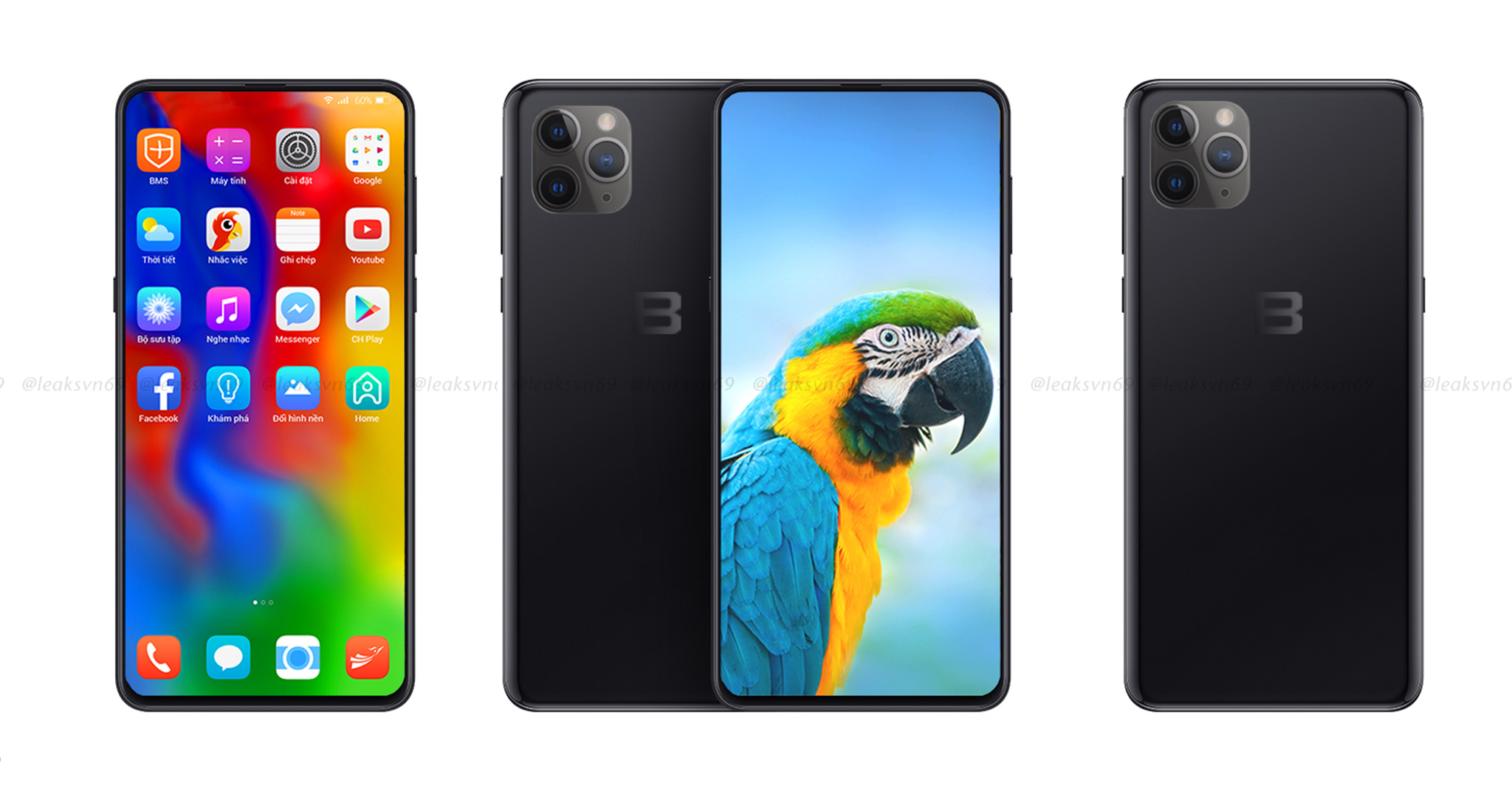 Chiêm ngưỡng concept Bphone 4 với thiết kế camera giống hệt iPhone 11 Pro