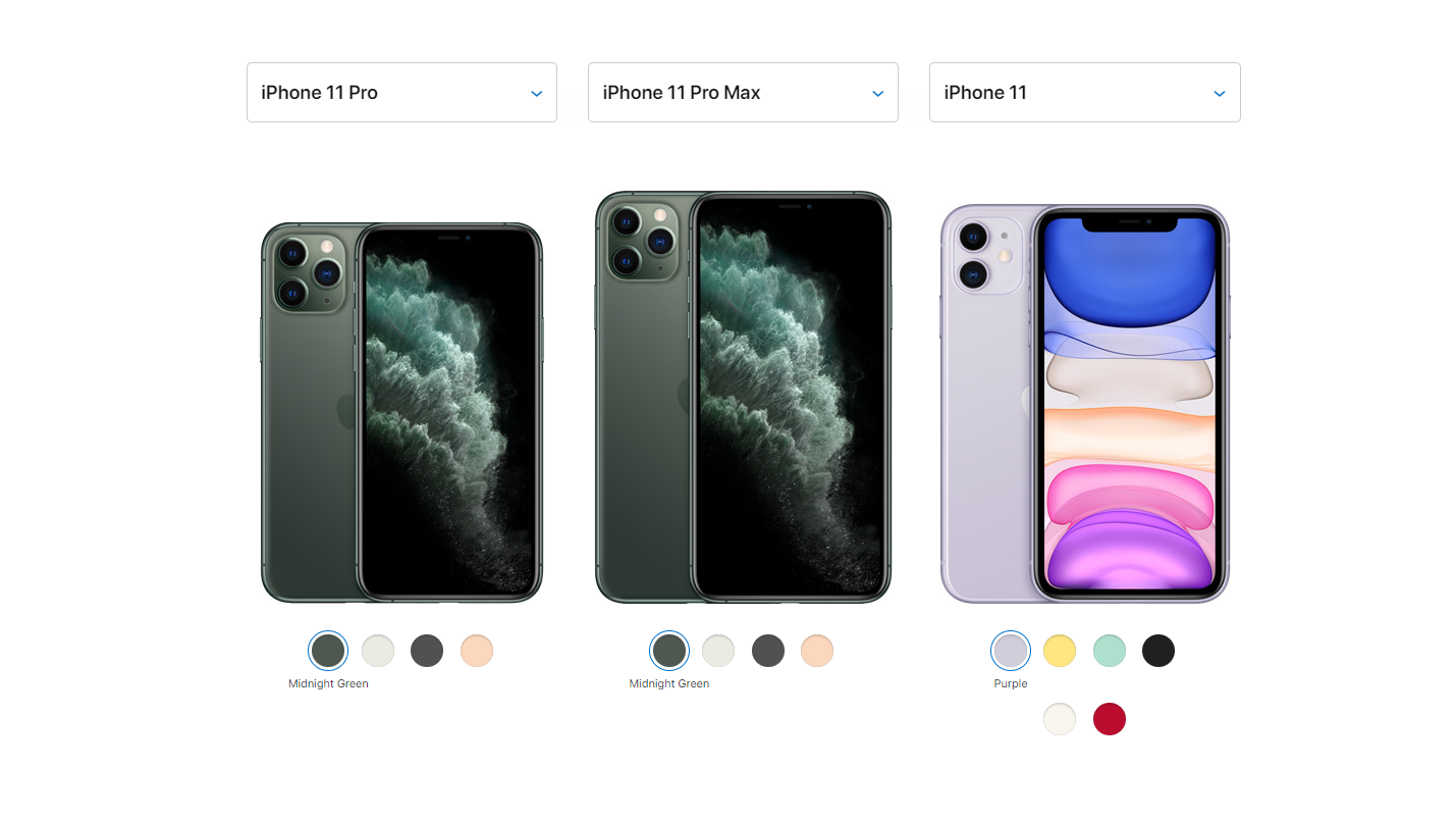 Giá bán, ngày lên kệ của iPhone 11, iPhone 11 Pro/Pro Max