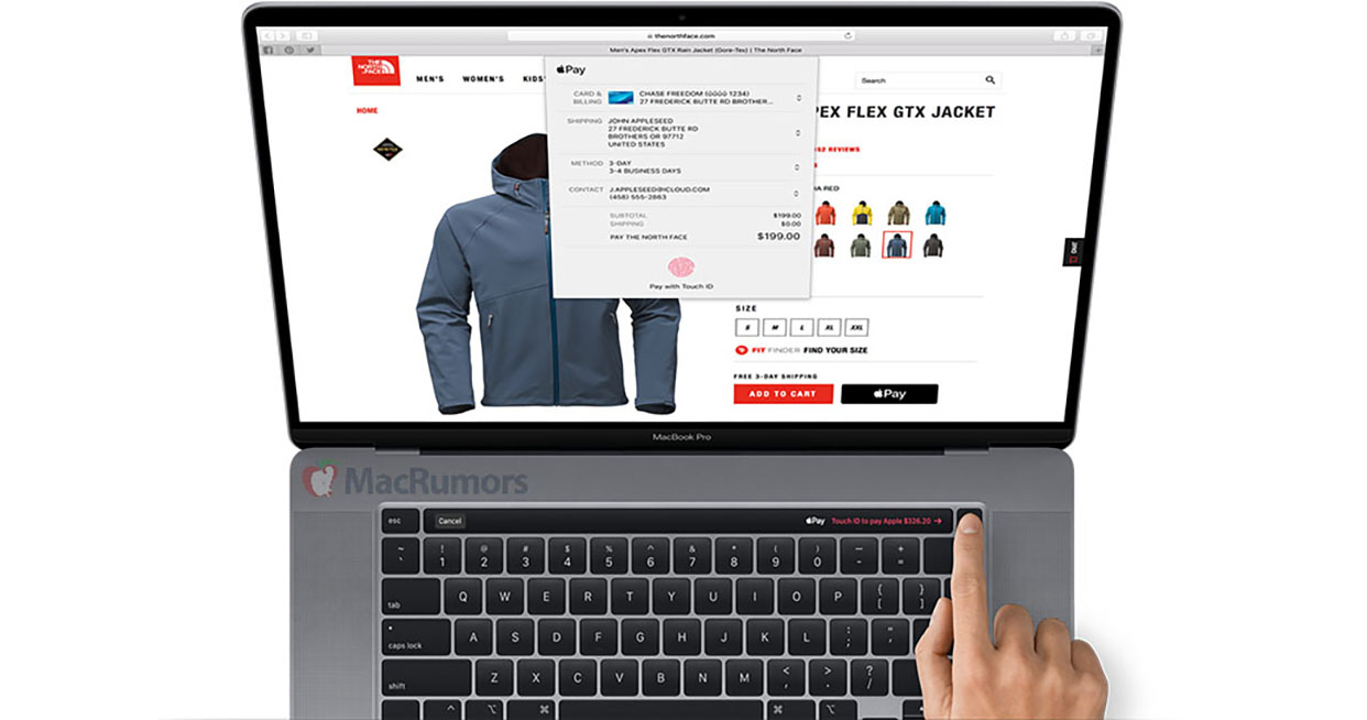 Đây là thiết kế MacBook Pro 16 inch: Màn hình viền siêu mỏng, Touch ID độc lập và phím Esc vật lý