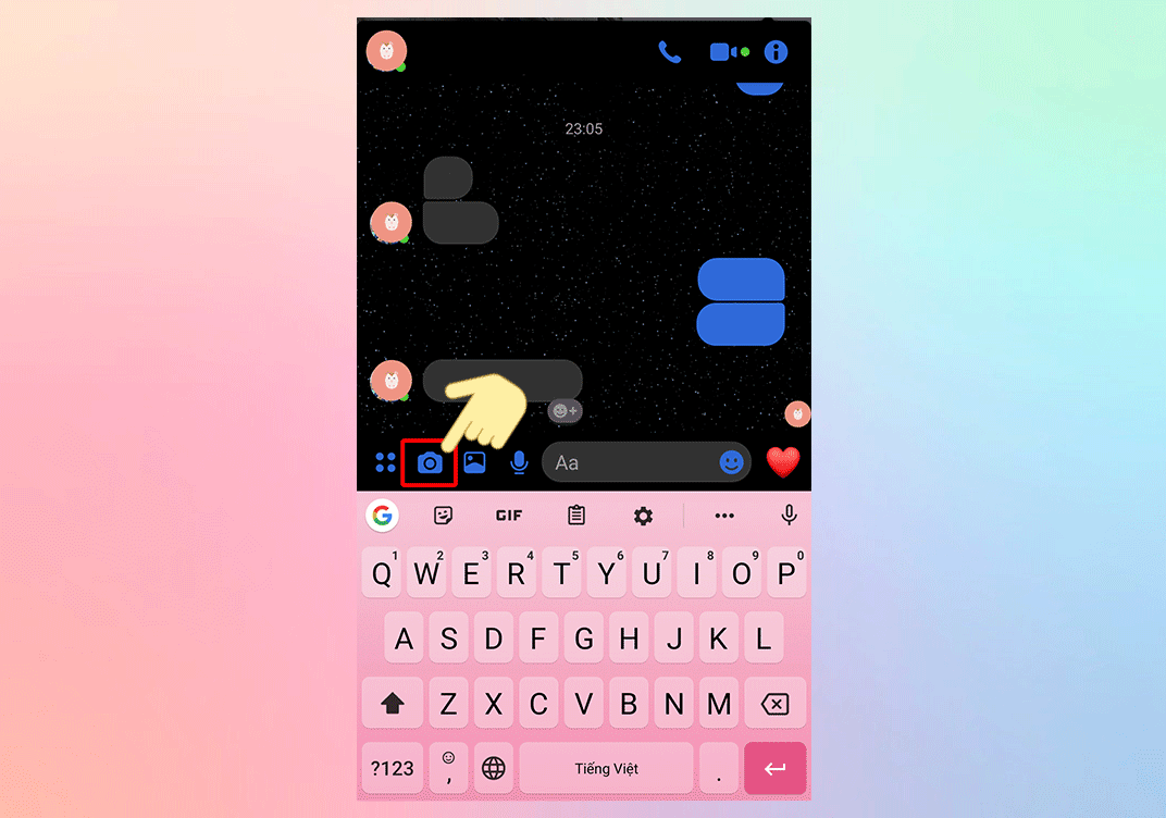 Cách thay đổi chủ đề "Star Wars" mới trên Messenger