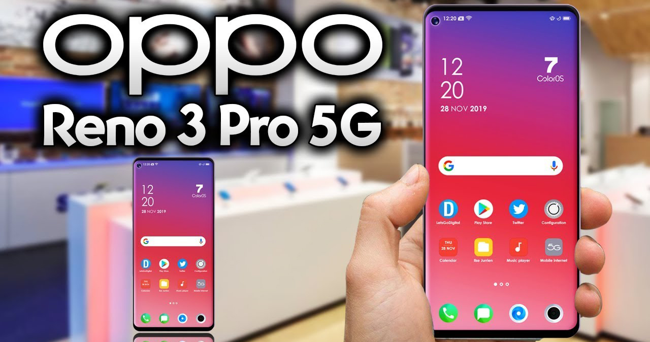 OPPO Reno 3 Pro 5G sẽ là smartphone siêu mỏng, siêu nhẹ