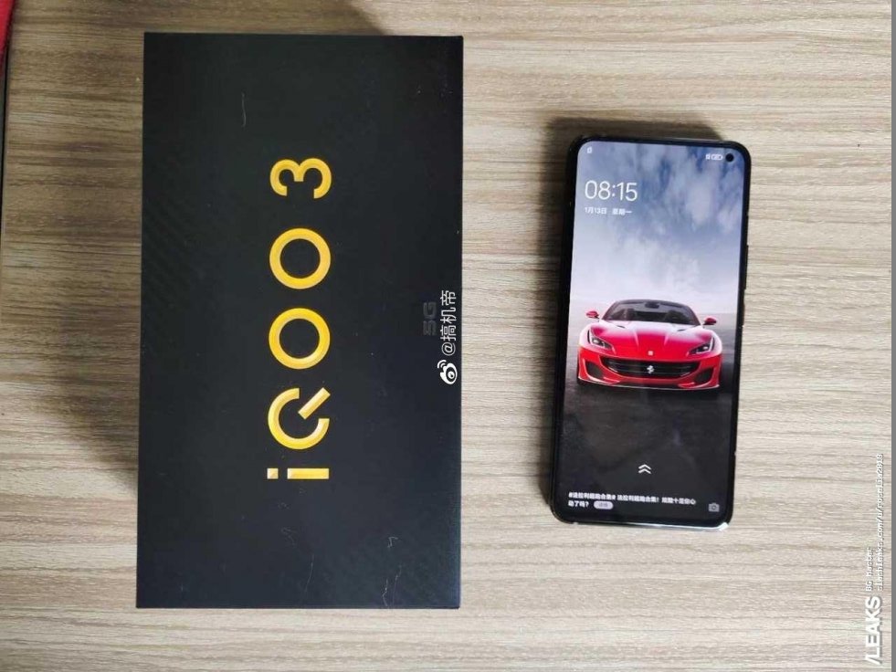 iQOO 3 lộ ảnh thực tế: Màn hình đục lỗ, cụm 4 camera sau hình chữ nhật ...