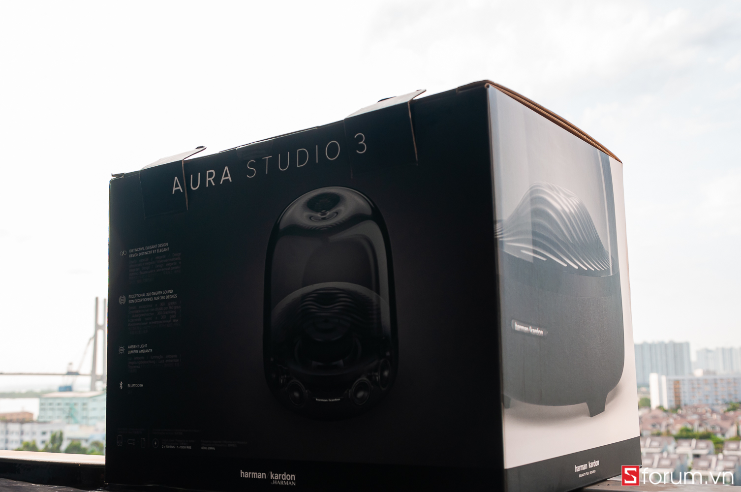 Trên tay Harman Kardon Aura Studio 3: Thiết kế mới, bass 100W, mạnh mẽ, hiện đại, nhiều cải tiến ...