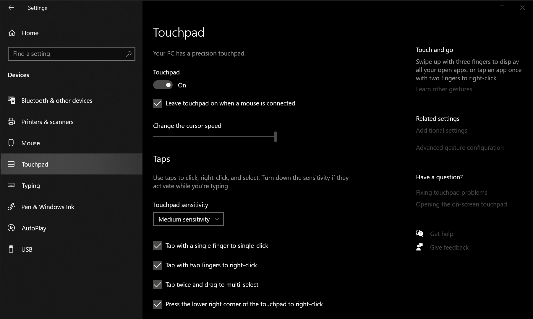 Cách thiết lập Touchpad Windows tương tự như MacBook