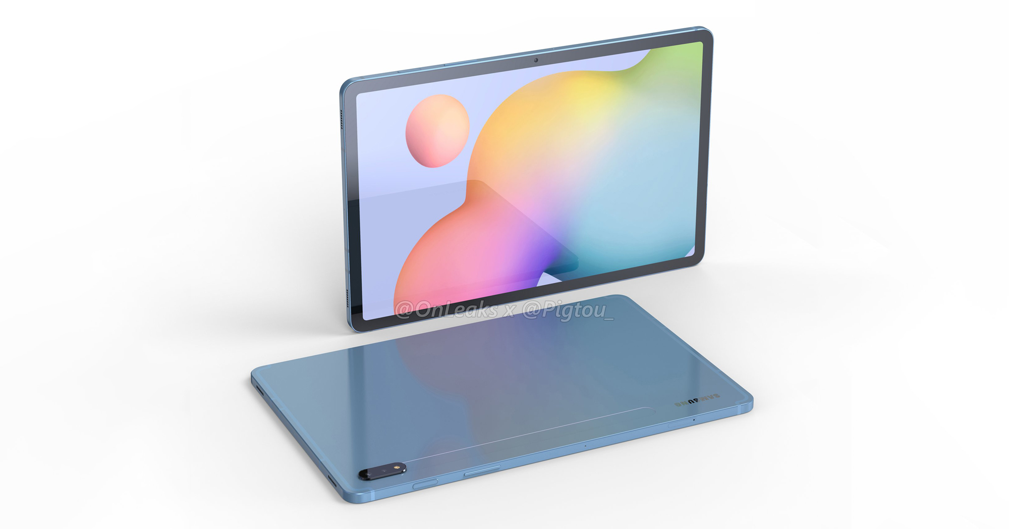 Rò rỉ thiết kế Galaxy Tab S7 trong bộ ảnh render mới