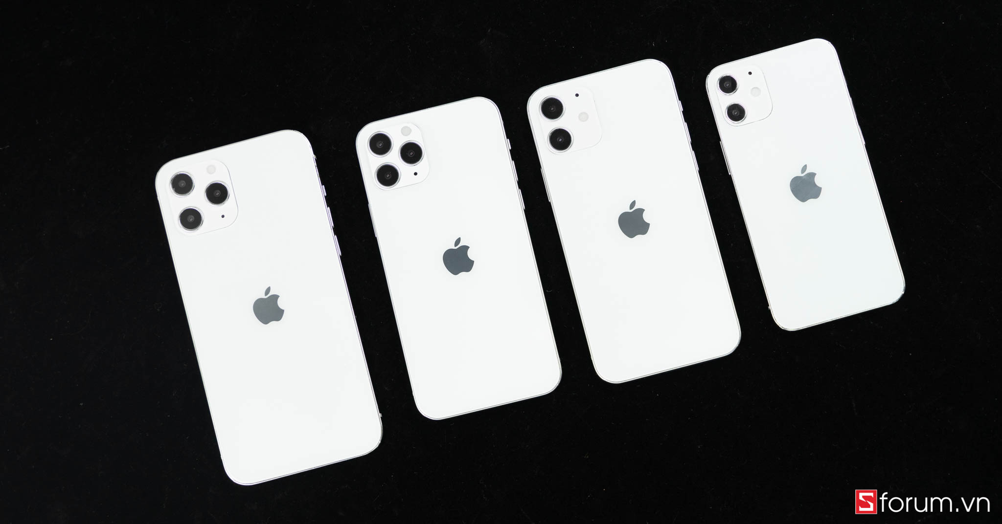 Cận cảnh 4 chiếc iPhone 12 | Plus (Max) | Pro | Pro Max