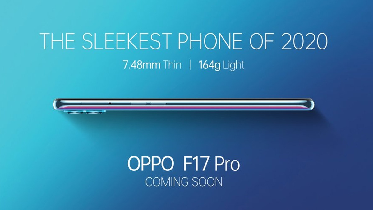OPPO F17 lộ poster quảng cáo, xác nhận ra mắt cùng OPPO F17 Pro với ...