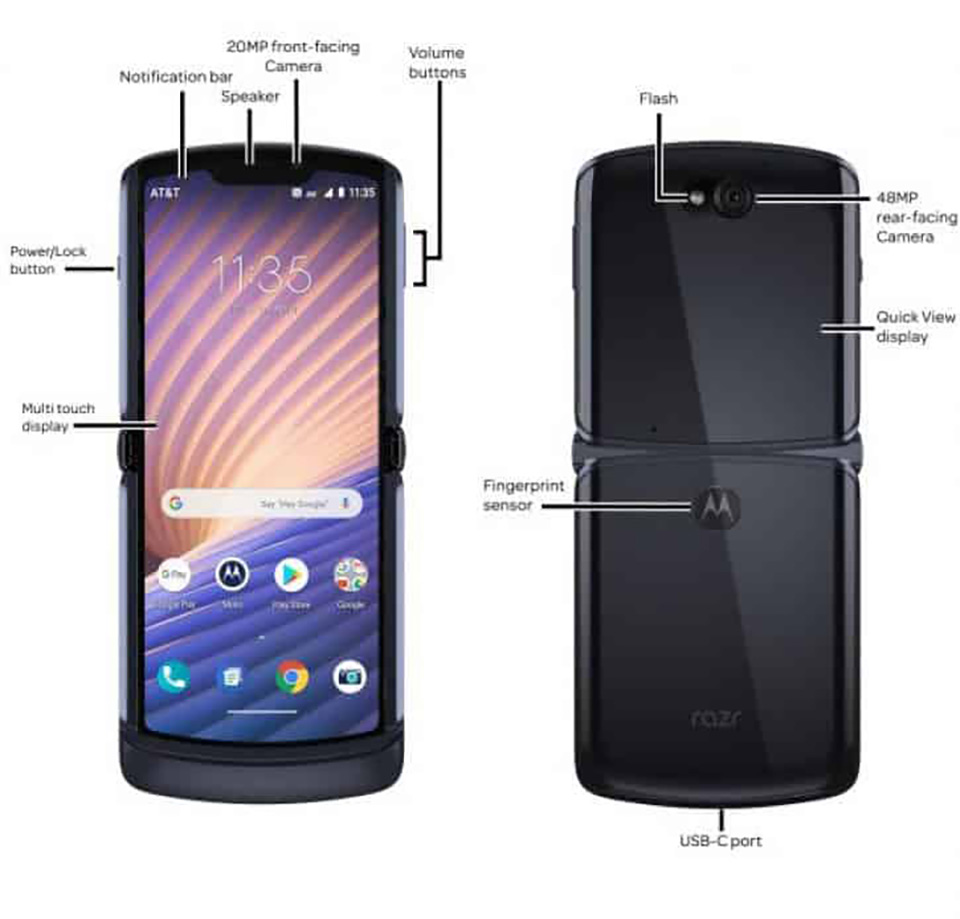 Motorola RAZR 2020 lộ ảnh render sắc nét trước ngày ra mắt