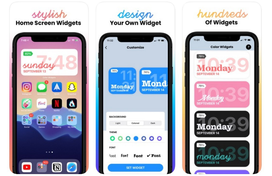 Top 5 ứng dụng tùy chỉnh Widget iOS 14 bạn nên biết