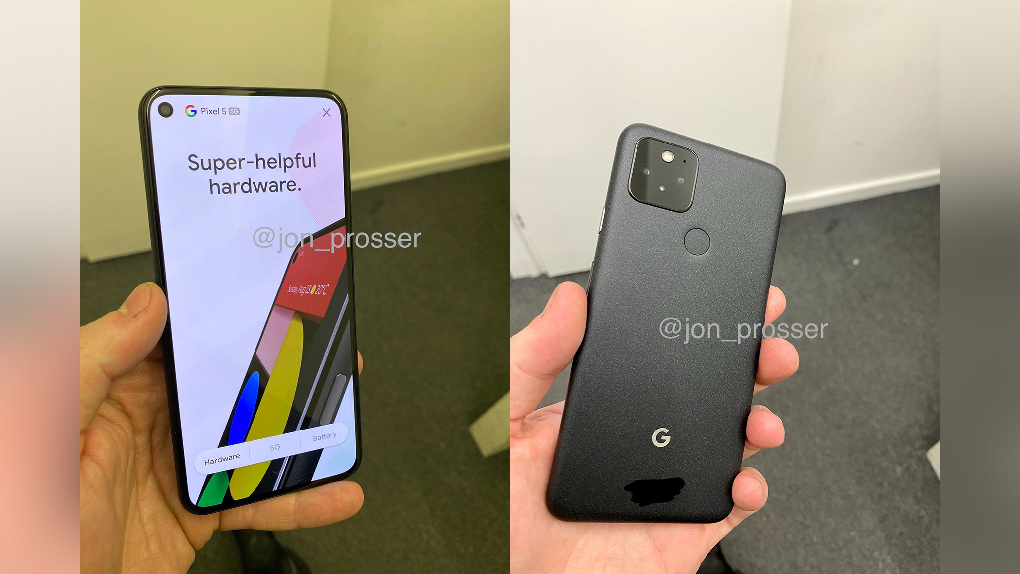 Pixel 5 lộ ảnh thực tế rõ nét ngay trước giờ G