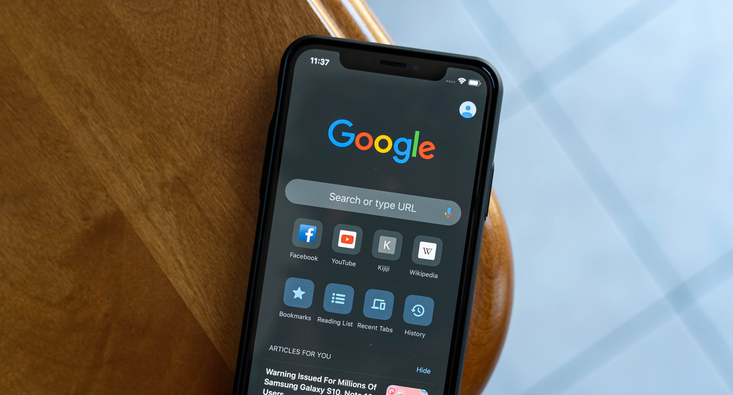 Cài đặt Google Chrome làm trình duyệt mặc định iPhone