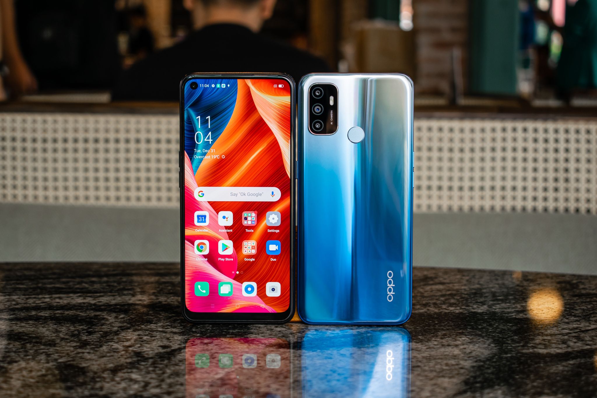 OPPO A53 ra mắt: Màn hình chấm O phong cách, pin 5000mAh