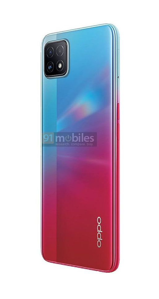OPPO A73 5G lộ ảnh kèm cấu hình: Chip Dimensity 720, màn hình 90Hz, 3 ...