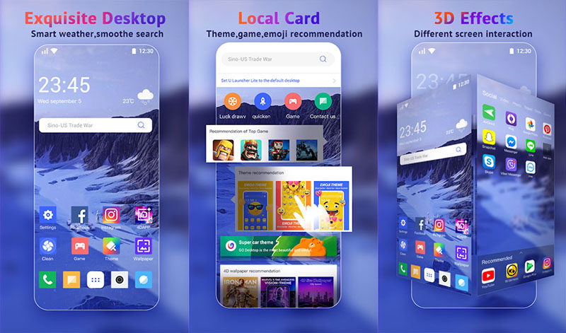Top 7 launcher Android ấn tượng nhất 2020
