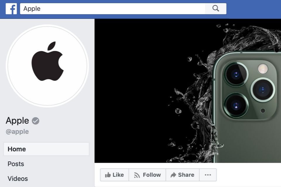 Chuyện Facebook gỡ "tick xanh" fanpage của Apple: Thực chất Apple chưa ...