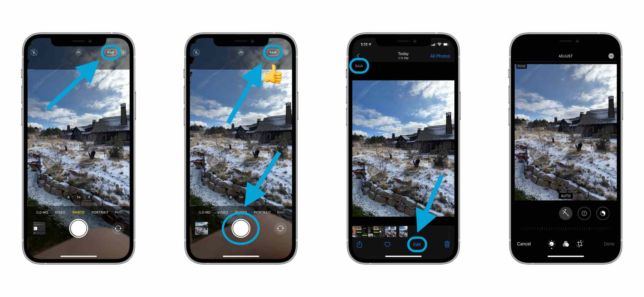 Cách kích hoạt ProRAW trên camera iPhone 12 Pro và Pro Max