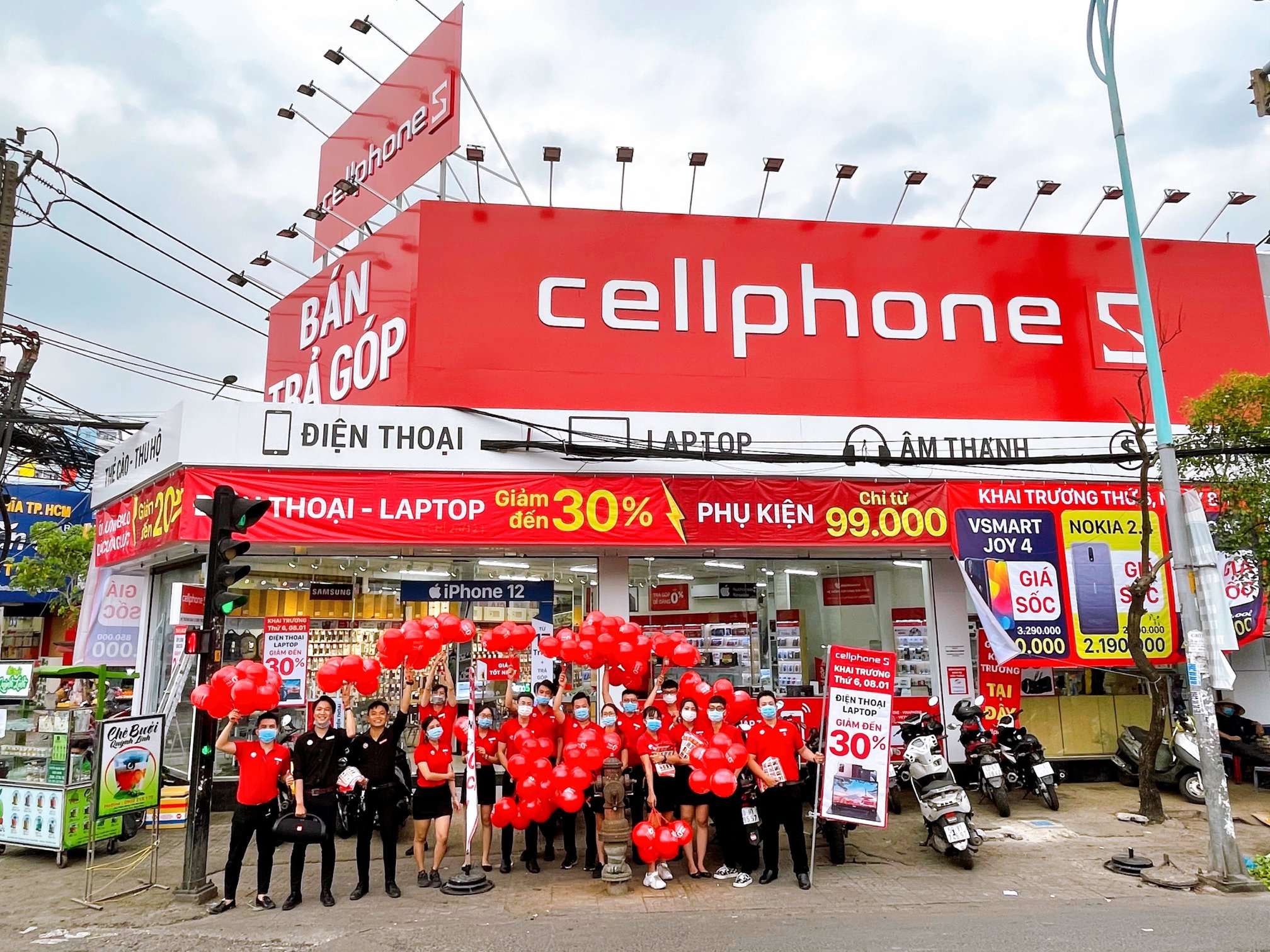 Khuyến mãi khủng khai trương CellphoneS 386 Hương lộ 2: Điện thoại, phụ ...