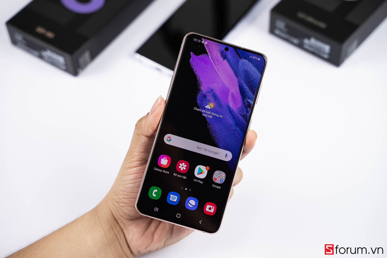 Mở hộp Samsung Galaxy S21+ và Samsung Galaxy S21 Ultra: Diện mạo mới ...