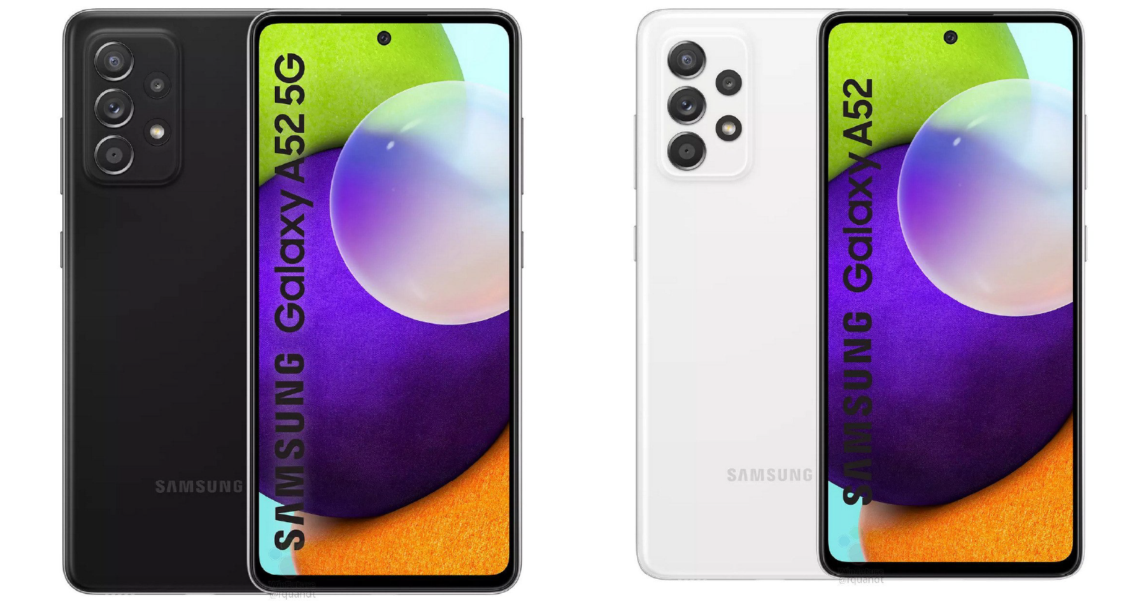 Galaxy A52 4G và 5G lộ tất tần tật thông tin về thiết kế, cấu hình và ...