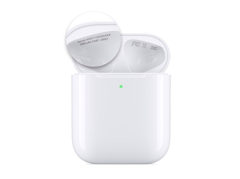 Cách kiểm tra số serial AirPods, AirPods Pro và AirPods Max
