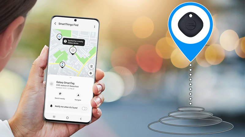 Samsung mang tính năng chống theo dõi của AirTag lên Galaxy SmartTag