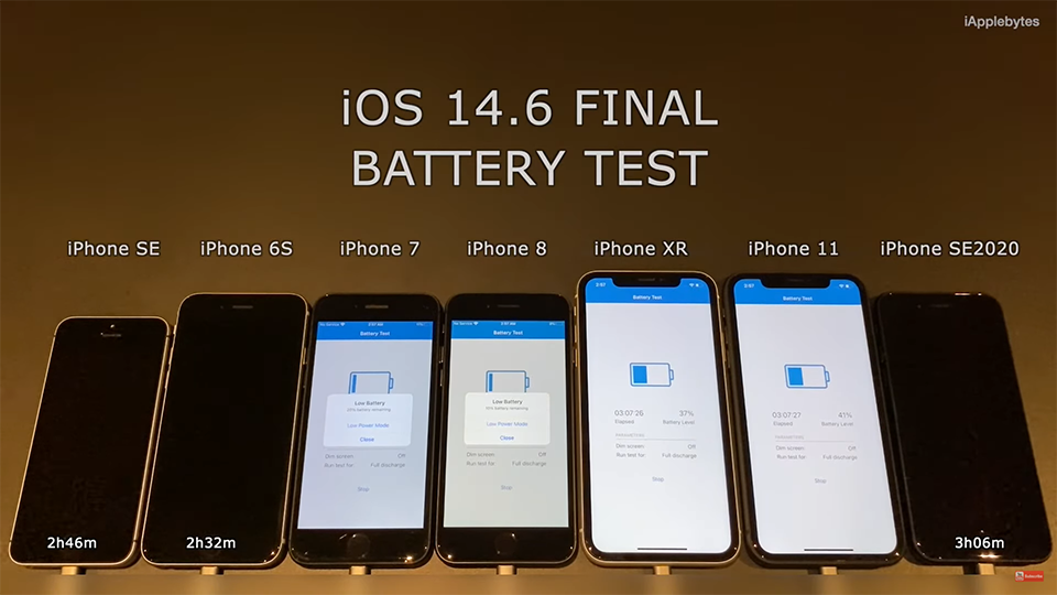 Thực hư vấn đề hao pin của iOS 14.6 trên iPhone đời cũ