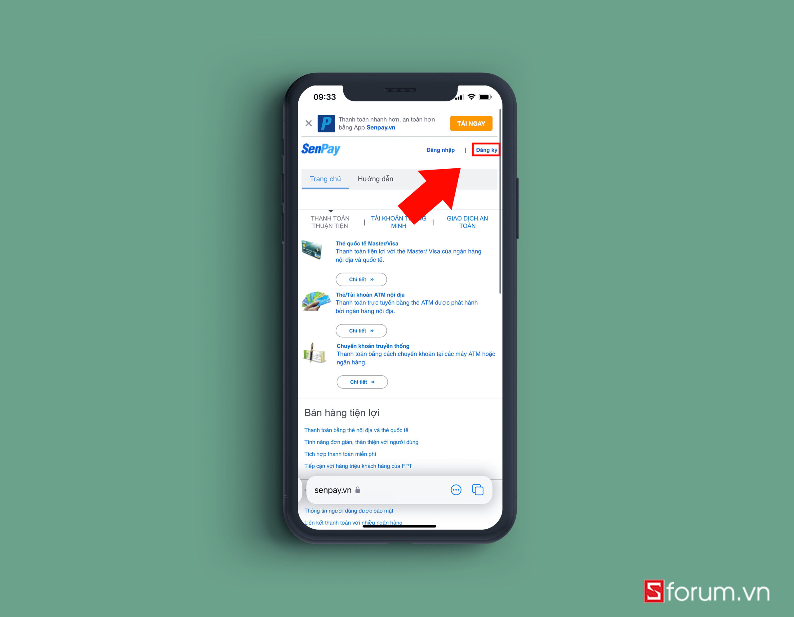 SenPay | Cách tải, đăng ký tài khoản ví SenPay tiện lợi