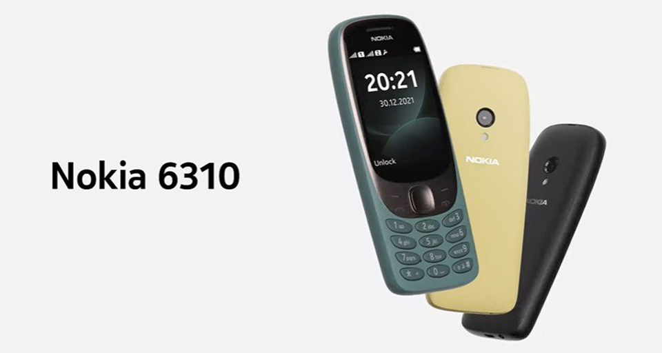 Nokia 6310 2021 chính thức ra mắt với thiết kế mới, giá 1.63 triệu đồng