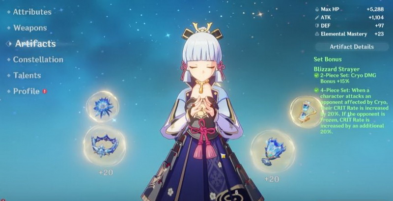 Ayaka Genshin Impact có gì thú vị? Cách Build Ayaka hiệu quả