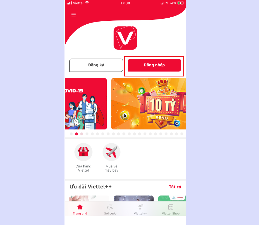 My Viettel | Tải My Viettel - Cài đặt, đăng ký, đăng nhập