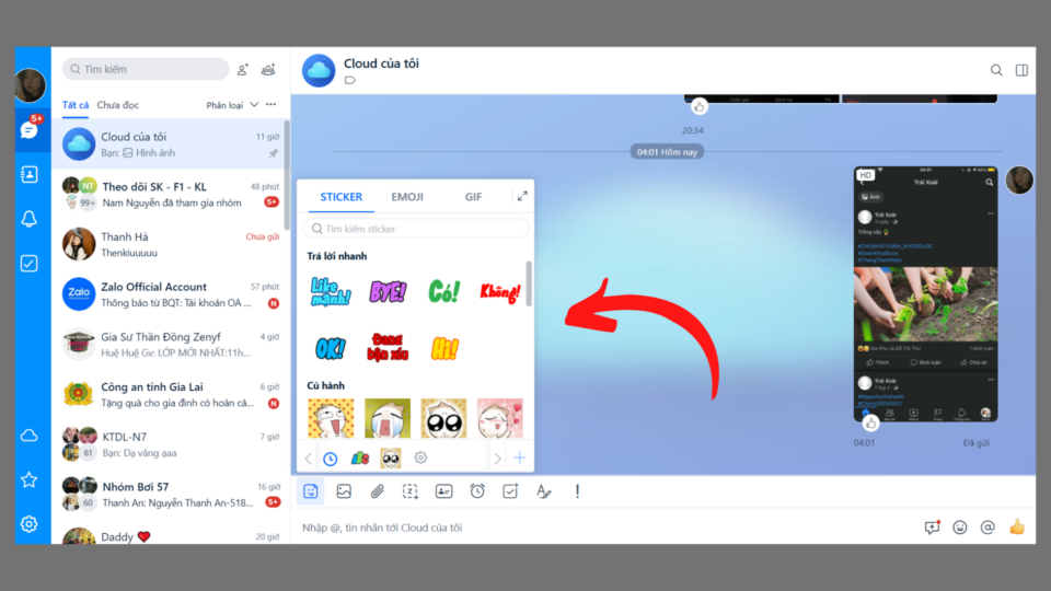Chat zalo.me - Đăng nhập Zalo online không cần tải ứng dụng